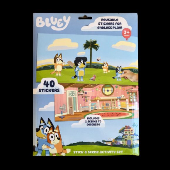 Toys | Bluey Stick A Scene Activity Set | Poshmark